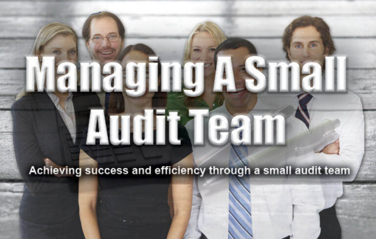 Managing A Small Audit Team ( 7-8 December 2022 ) - WEventz