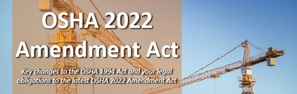 OSHA 2022 Amendment Act (28 - 29 April 2025) - WEventz